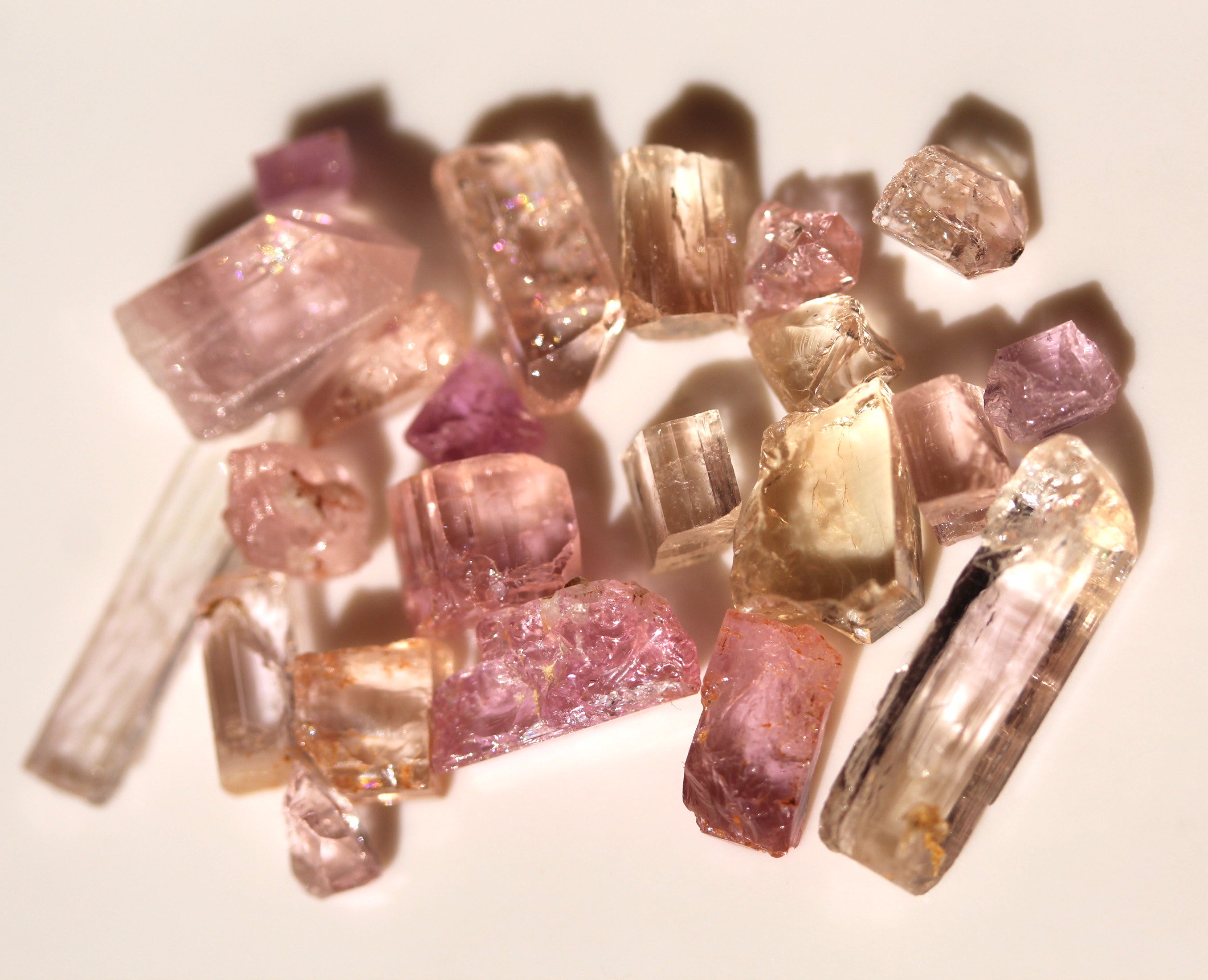 50 carats Rare Pink Rough Topaz for faceting – Folkmarketgems